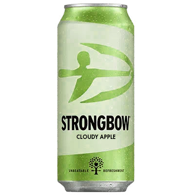 Strongbow Cloudy Apple Cider Can 440ml – Union Jack's Alcohol