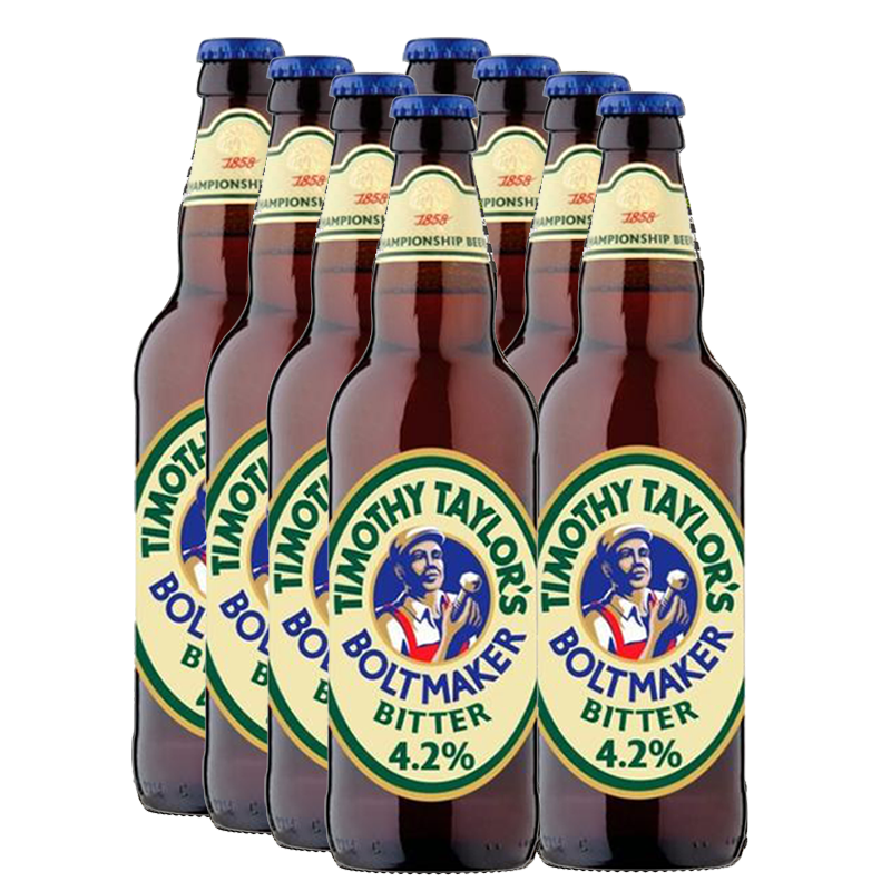 Timothy Taylor Boltmaker Bitter 4.2% 500ml - 8 Pack – Union Jack's Alcohol