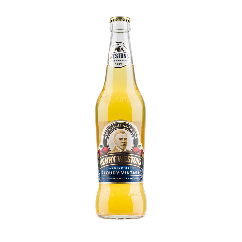 Henry Westons Vintage Cloudy Cider 500ml – Union Jack's Alcohol