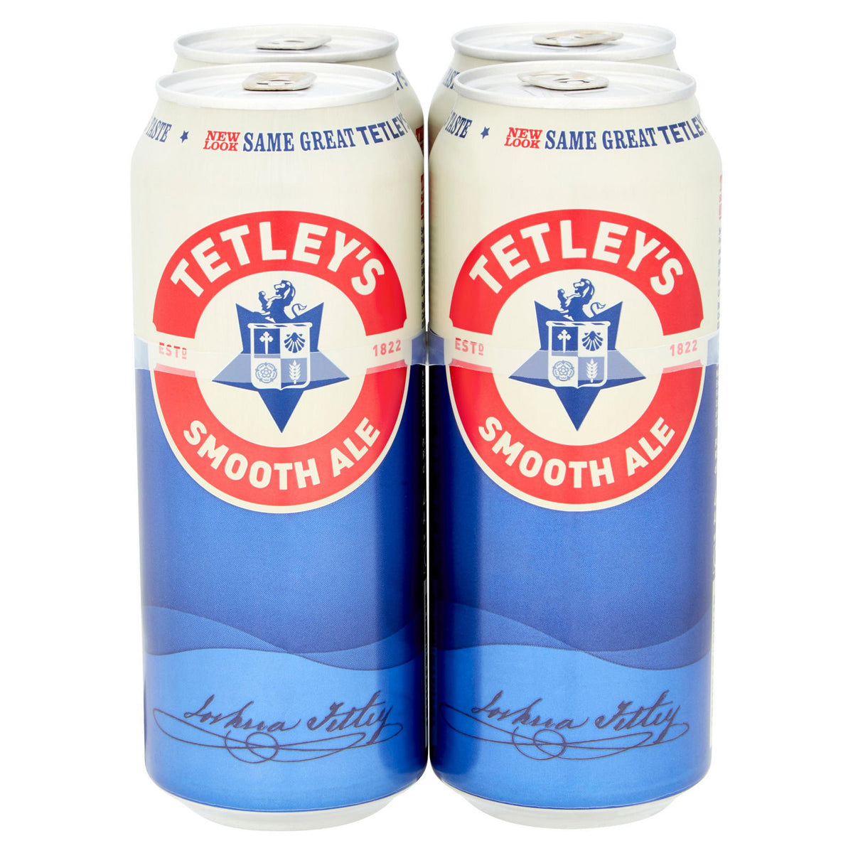 Tetleys Smoothflow Can 440ml - 4 Pack – Union Jack's Alcohol